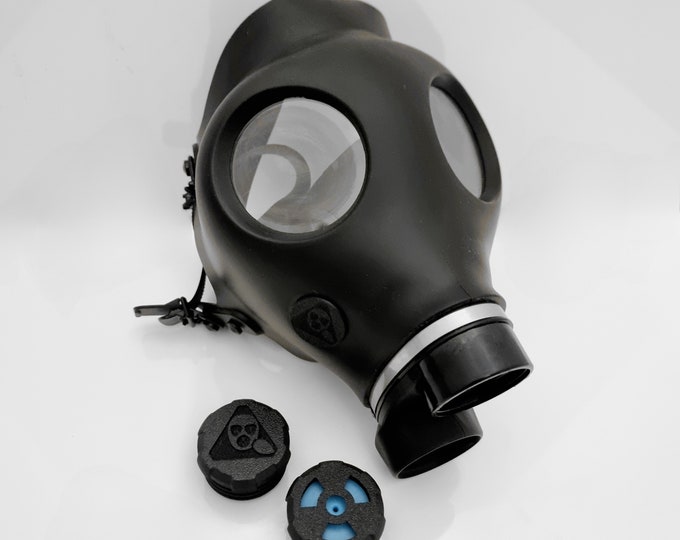LATEX GAS MASK - Etsy