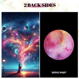 78 Galaxy Magic Tarot Cards Deck (PNG Digital Download) - Etsy