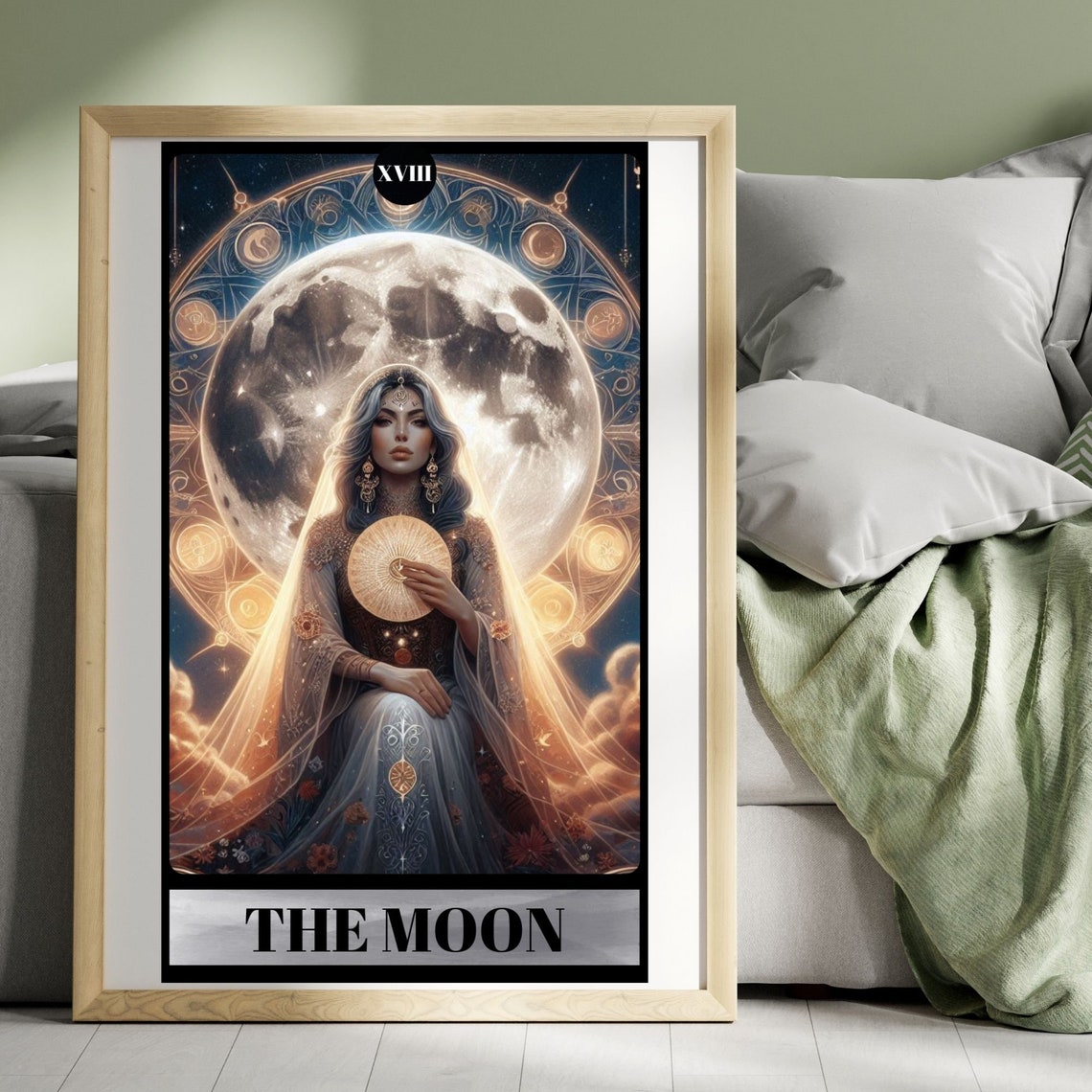 78 Tarot Cards Deck, Cosmic Theme Tarot Cards, Printable Tarot Deck ...