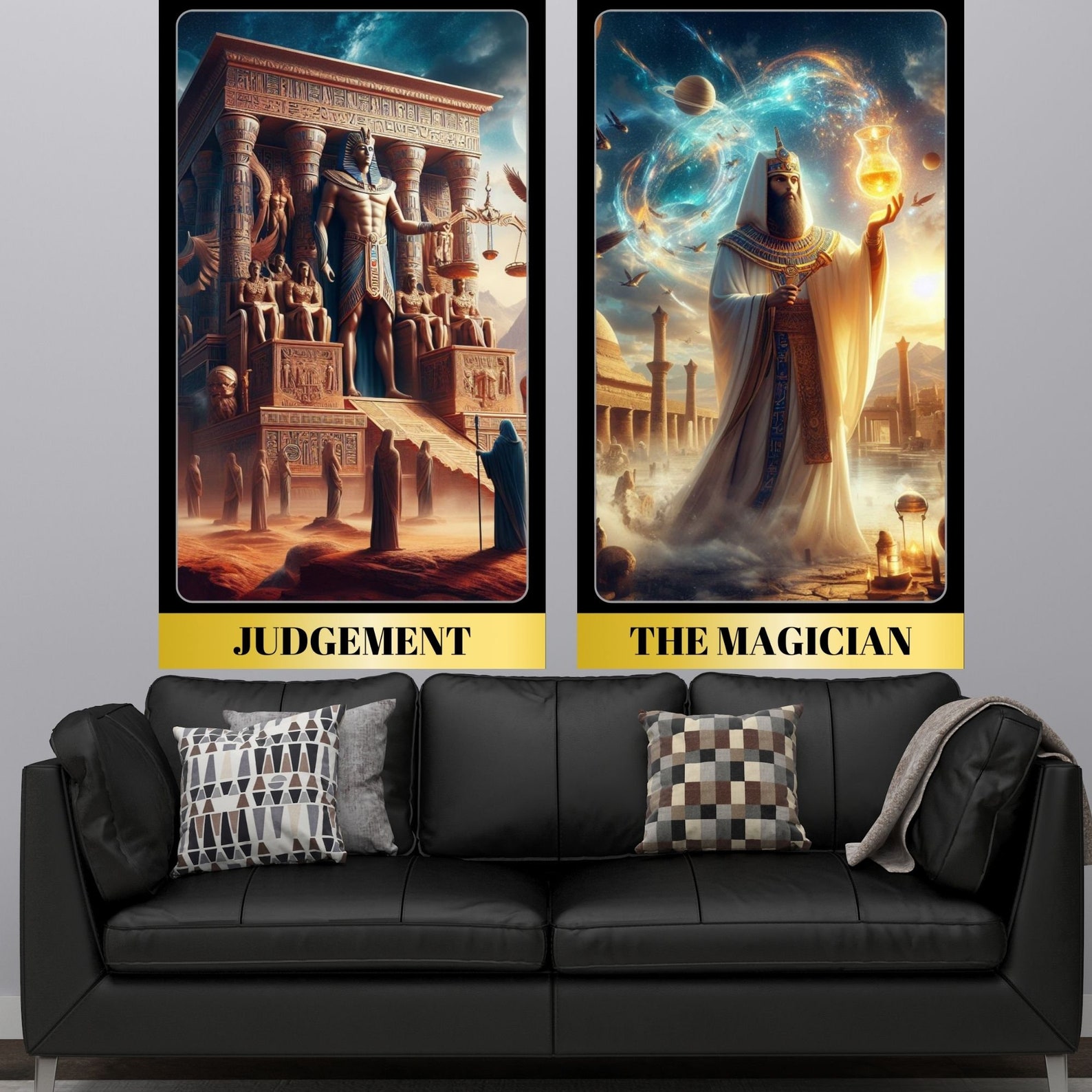 Ancient Egypt Tarot Deck: 78 Printable Cards (PNG) - Etsy