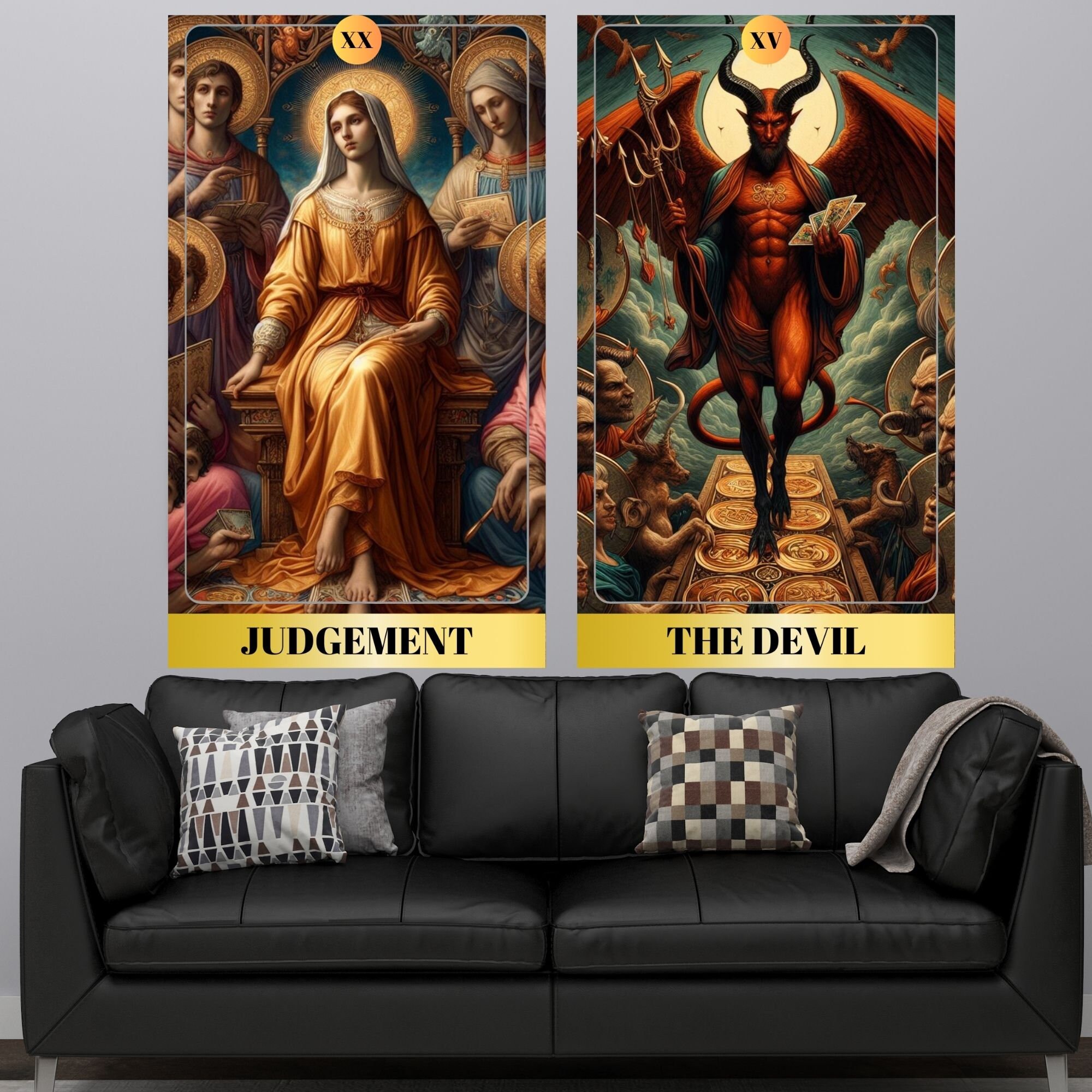 78 Tarot Cards Deck, Renaissance Theme 78 Tarot Cards, Printable Oracle ...