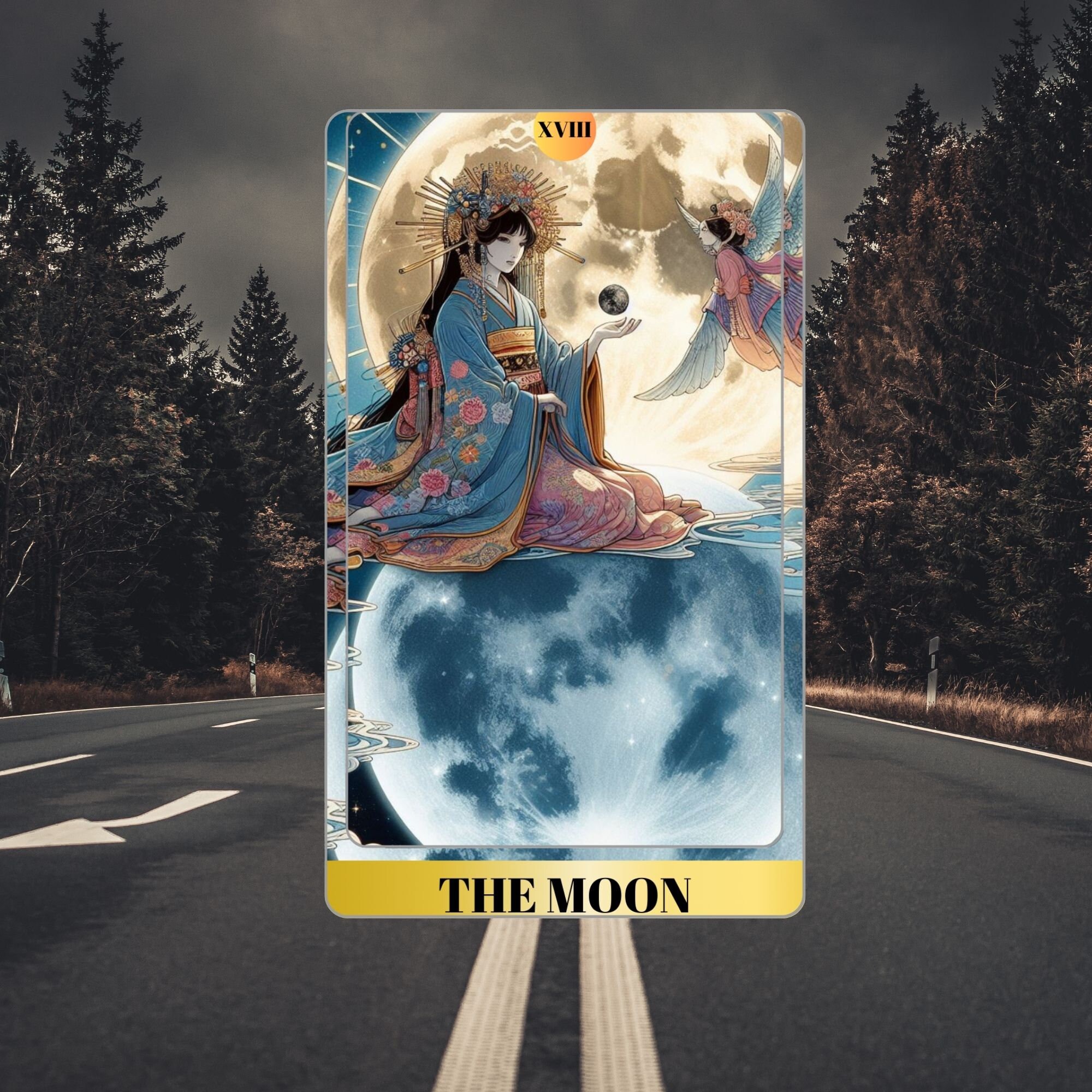 Japanese Theme 22 Major Arcana Tarot Cards,instant Spiritual Insights ...