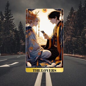 Japanese Theme 22 Major Arcana Tarot Cards,instant Spiritual Insights, Downloandable Tarot Deck ...