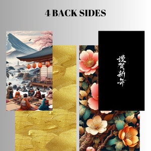 78 Japanese Tarot Cards: Printable PNG Deck (digital Download) - Etsy