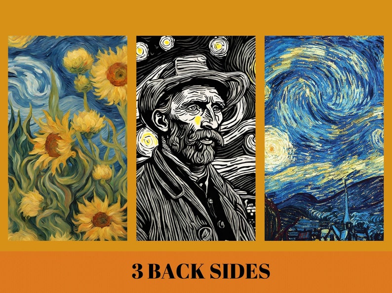 Van Gogh Tarot Deck: 78 Printable Cards (digital Download) - Etsy