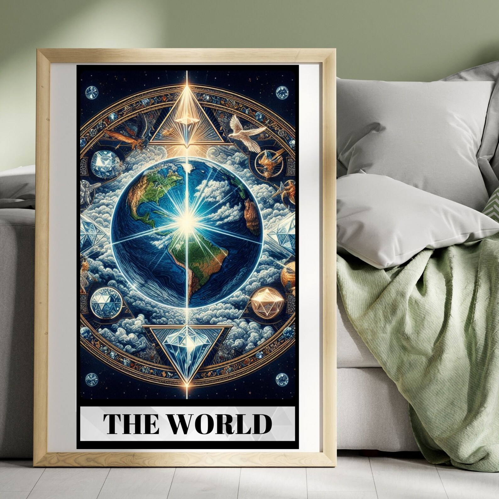 Diamond Theme 78 Tarot Cards Deck (digital Download) - Etsy