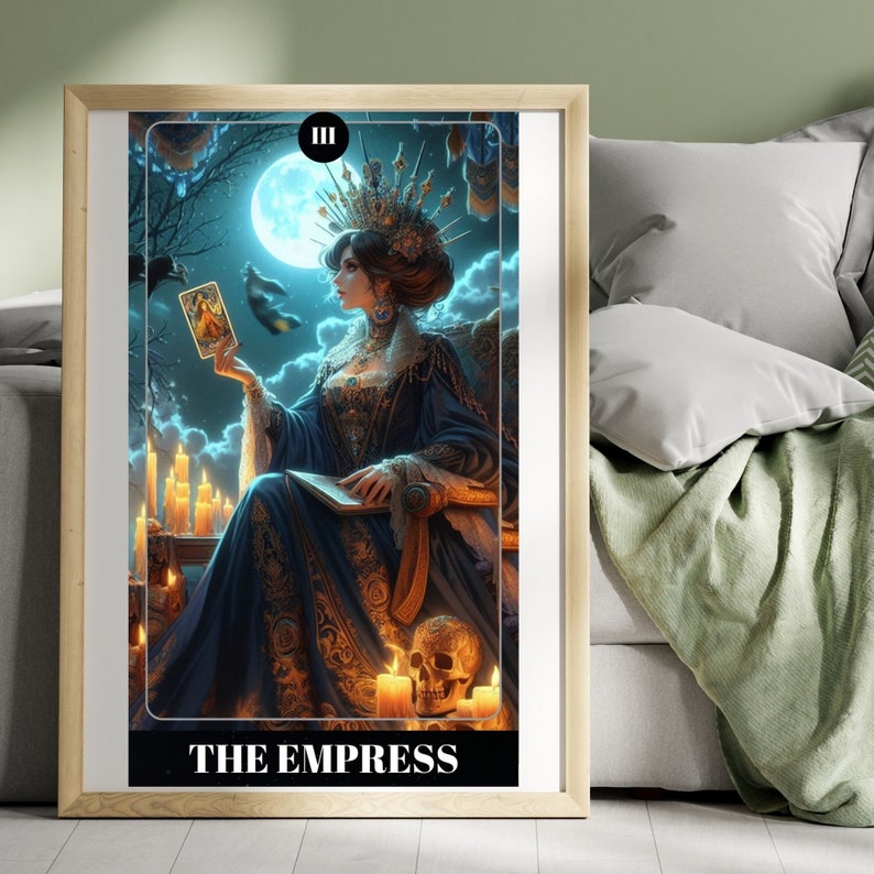 78 Tarot Cards Deck, Candle Tarot Cards, Printable Oracle Deck, Digital ...