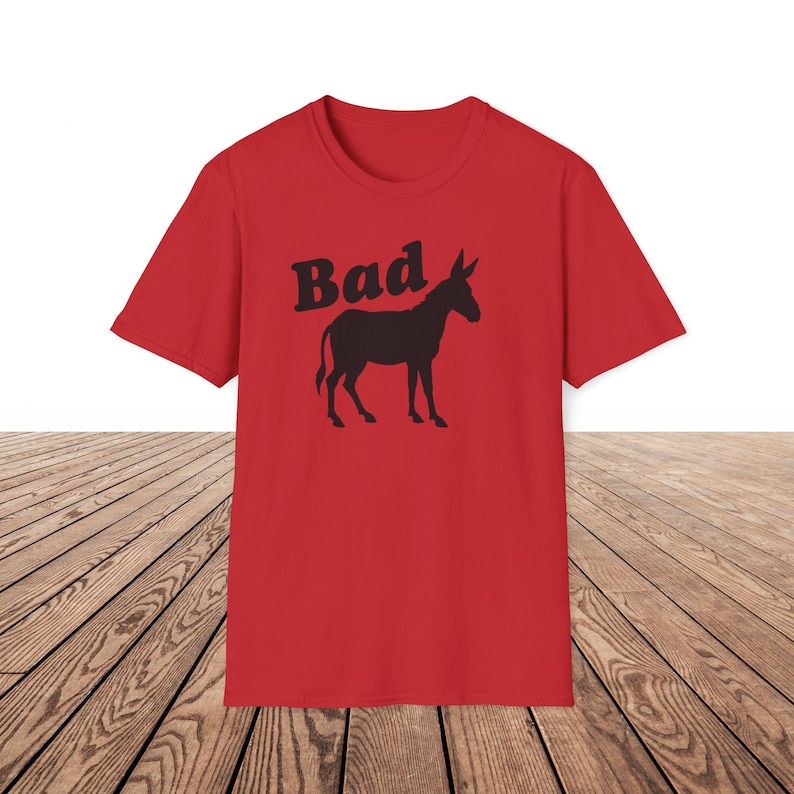 Funny Bad Ass Donkey T-shirt, Animal Lover Gift - Etsy