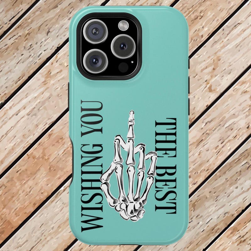 Middle Finger iPhone Case - Etsy