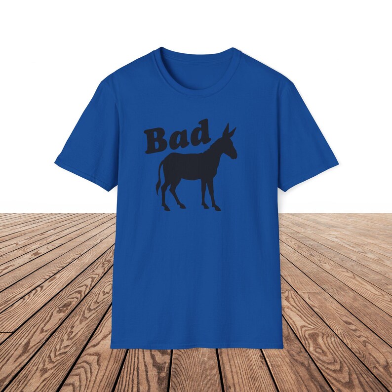 Funny Bad Ass Donkey T-shirt, Animal Lover Gift - Etsy