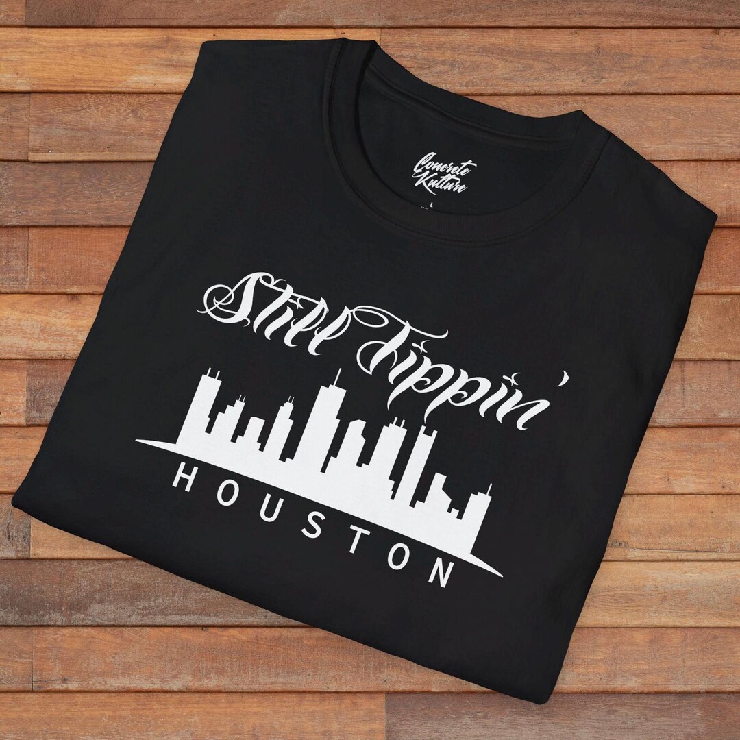 Houston Skyline T-shirt, Cityscape Texas Tee, Urban City Graphic Top ...