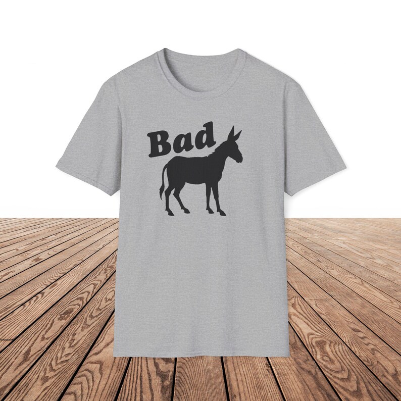 Funny Bad Ass Donkey T-shirt, Animal Lover Gift - Etsy