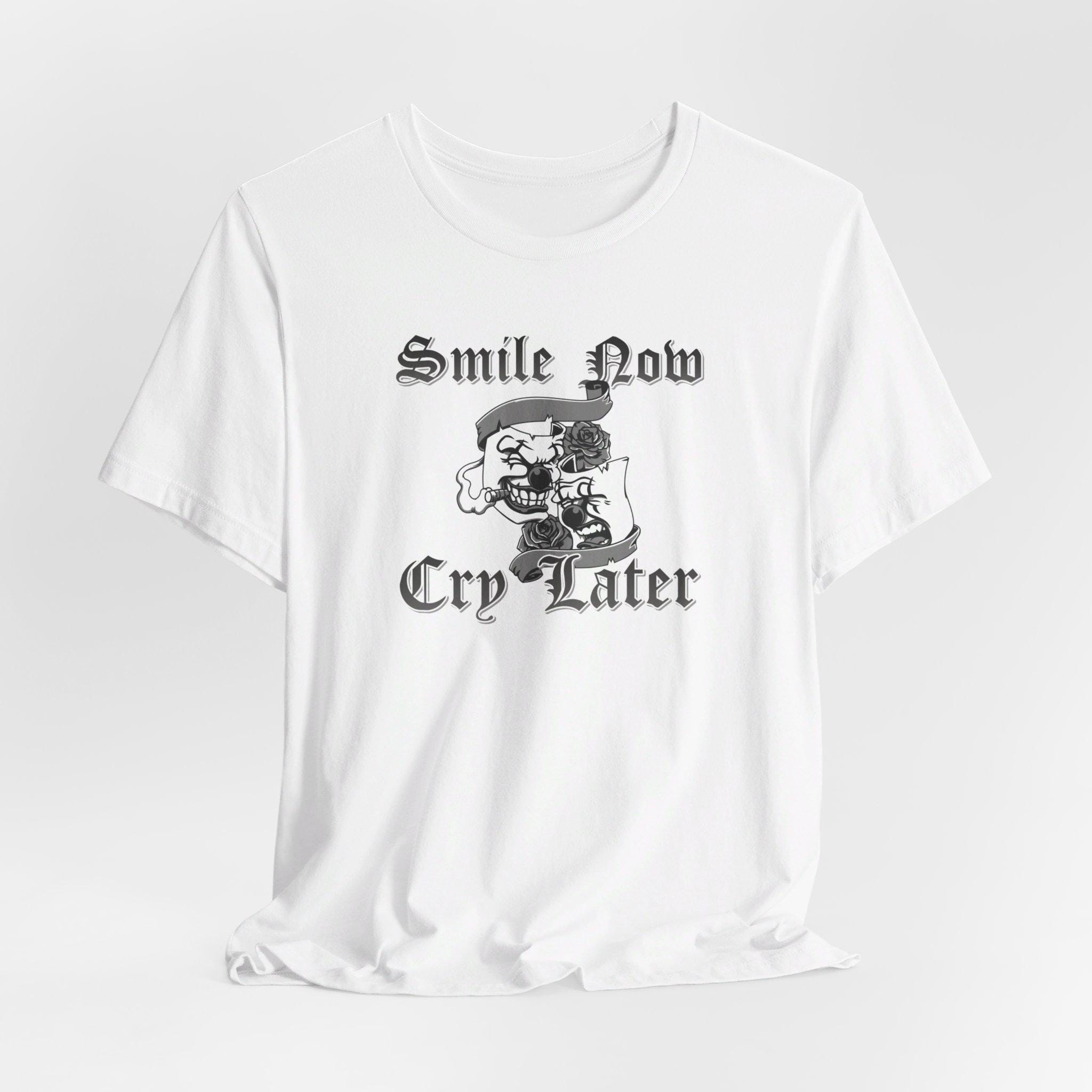 Smile Now Cry Later Shirt: Chicano Lowrider Style Tee - Etsy