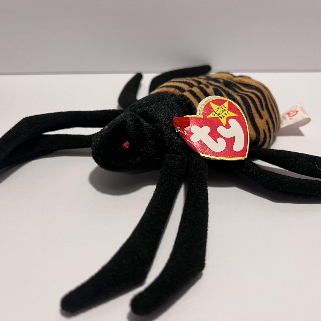 Ty Beanie Baby - SPINNER the Spider (5 Inch) NWT Vintage Ty Plush ...