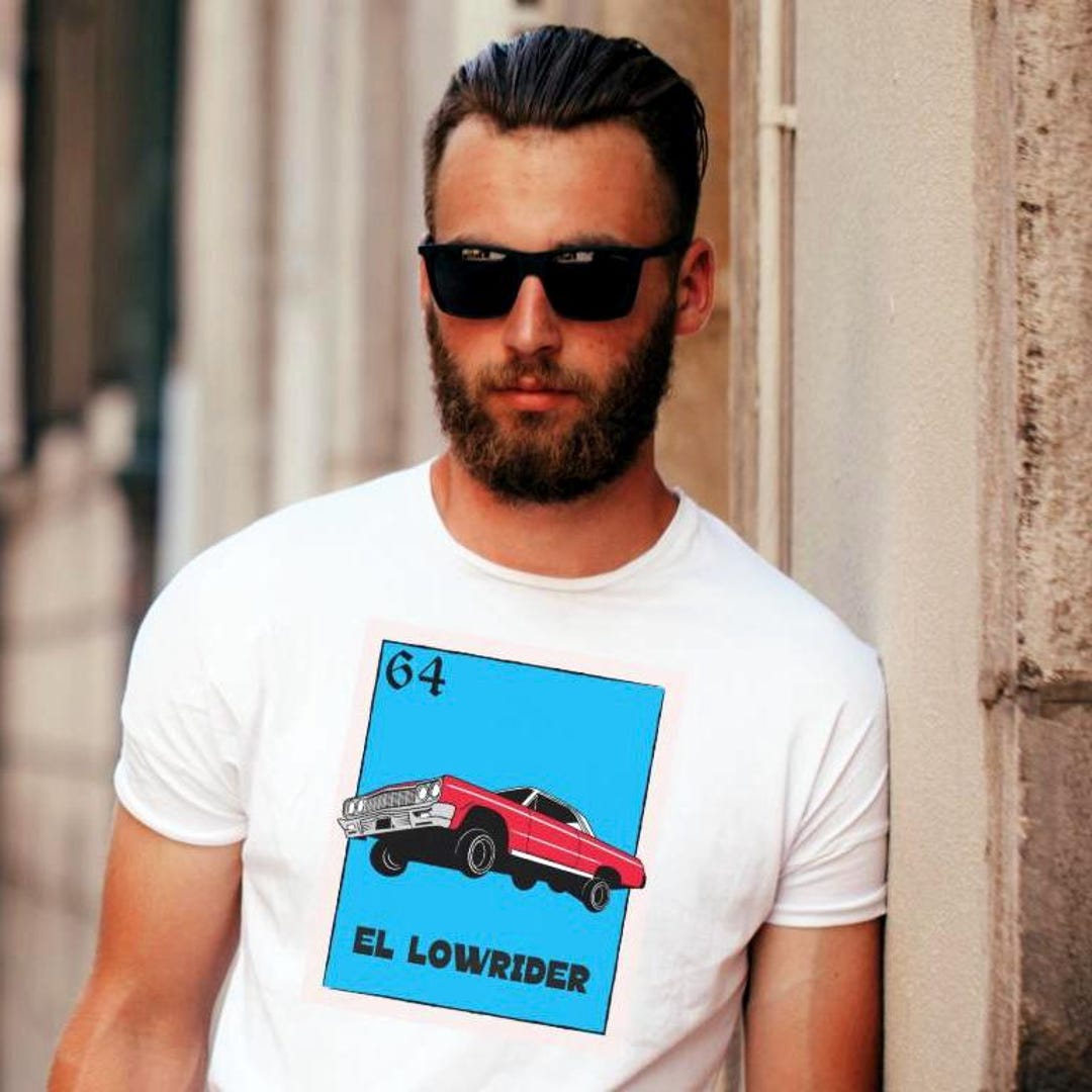 Lowrider Shirt Lowrider Clothing Mexican Loteria 64 Impala Shirt ...