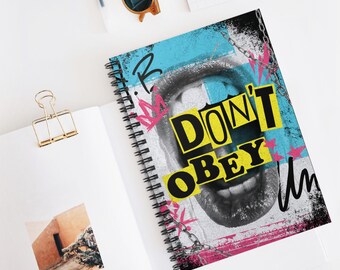 Urban Graffiti Splash Art Spiral Notebook Journal - Etsy