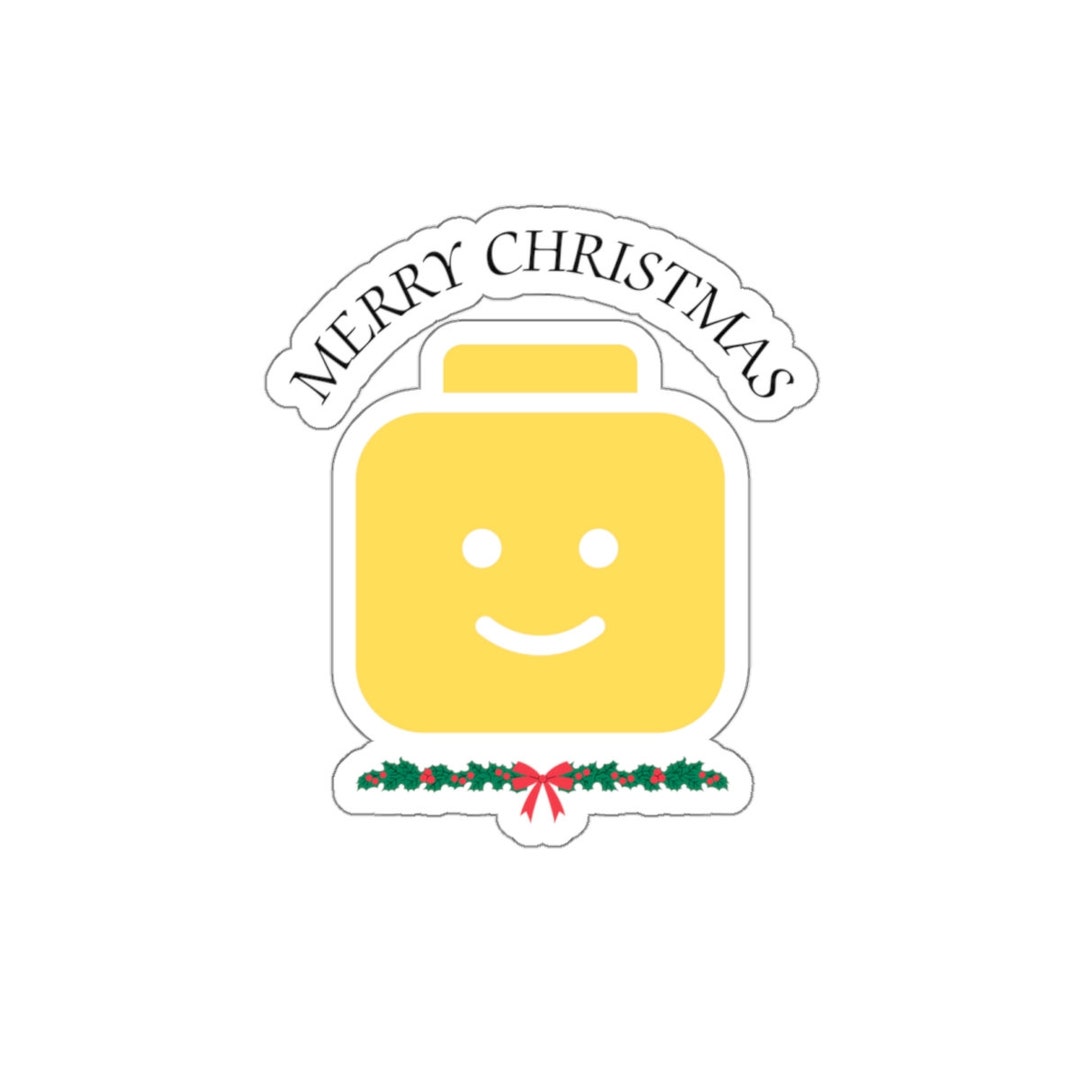 Lego Merry Christmas Sticker - Etsy