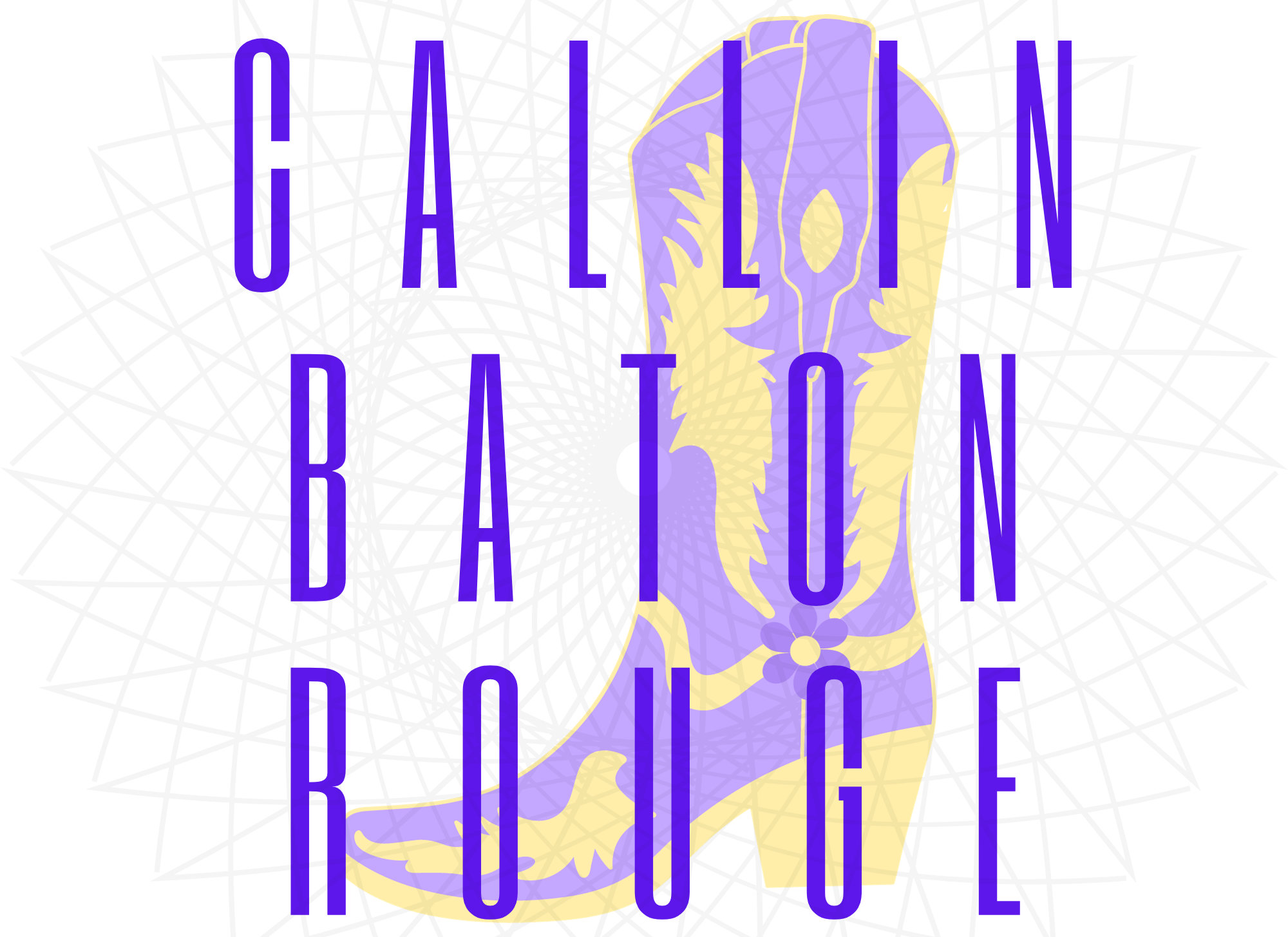 Callin Baton Rouge Boot PNG - Etsy