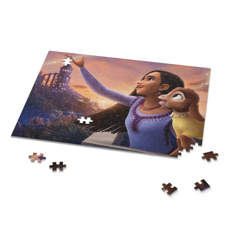 Disney Puzzle, Disney Jigsaw, Wish Puzzle, Puzzle for Kids, Gift Idea ...