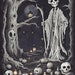 5 Digital Downloads, Skeleton Collection, Halloween Decor, Halloween ...