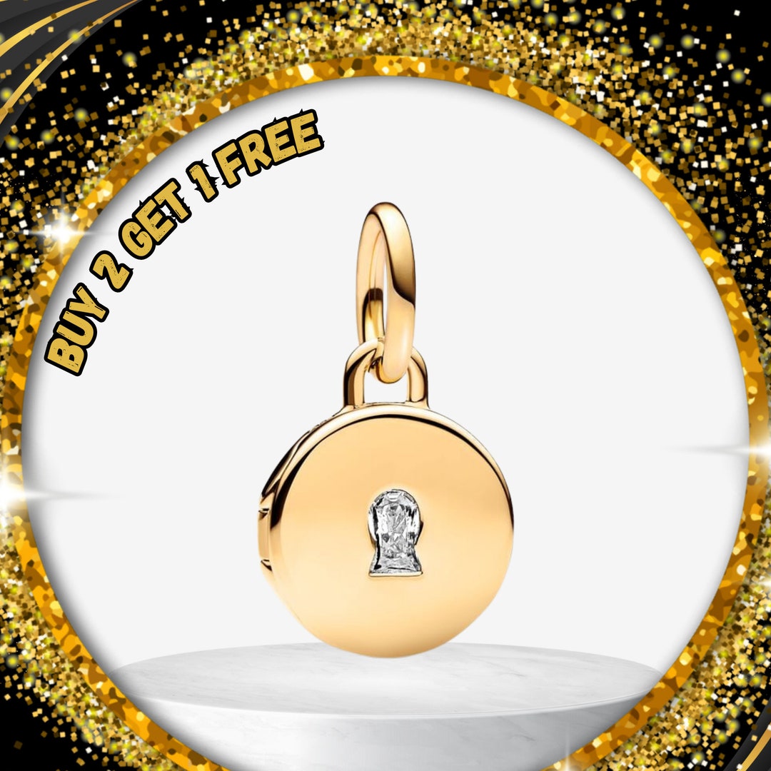 Openable & Engravable Love Locket Dangle Charm for Pandora Bracelets ...