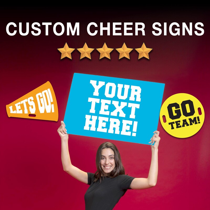 Cheerleader Signs - Etsy