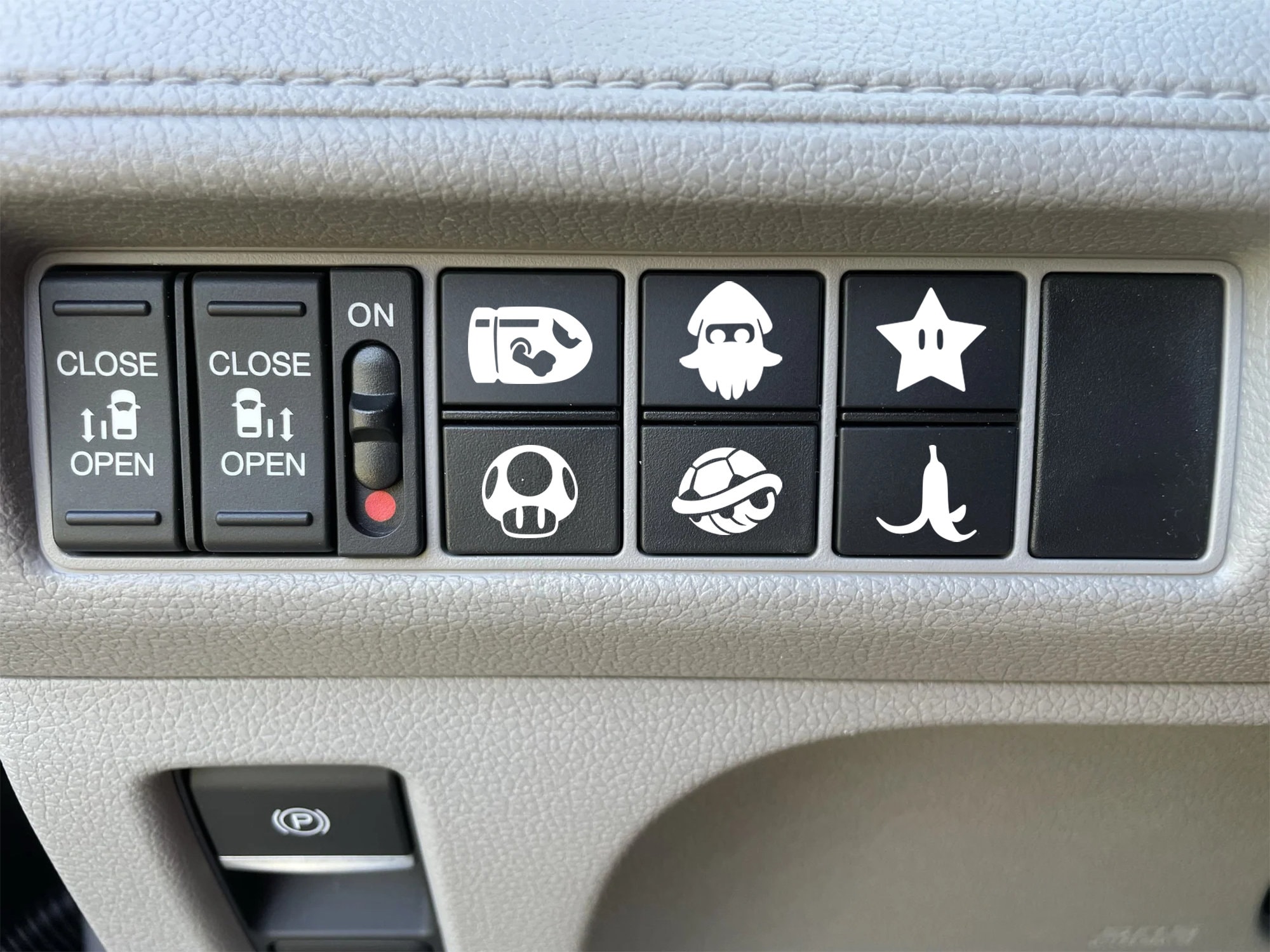 Car Dash Buttons Stickers Video Game Stickers Car Stickers - Etsy