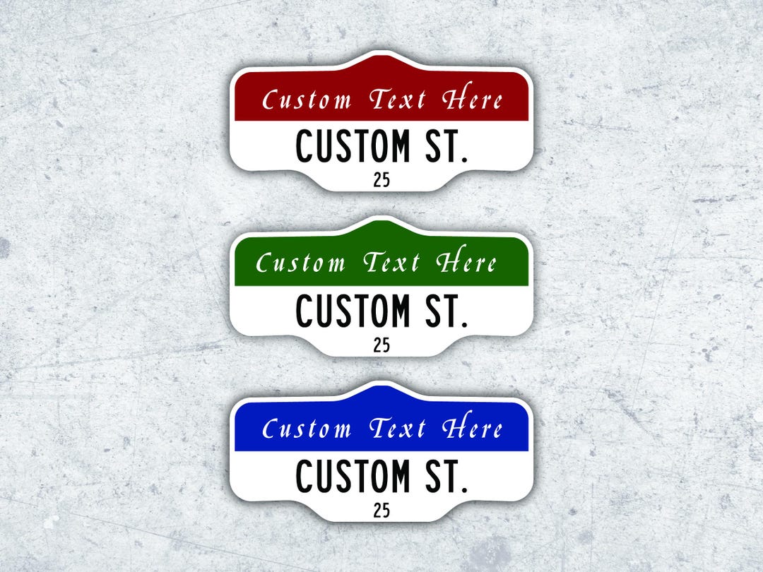 Toronto Custom Street Sign | Retro Toronto Sign | Custom Metal Sign ...