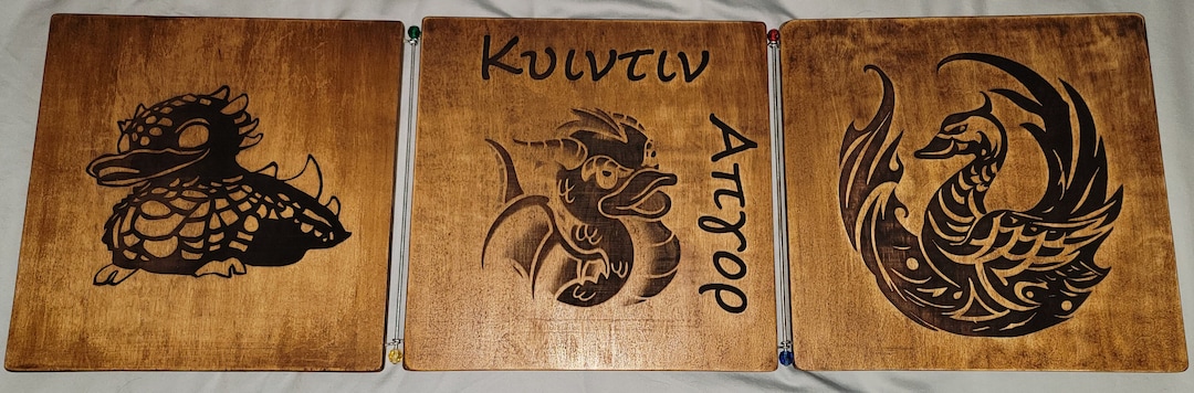 Custom Wood DM Screen - Etsy