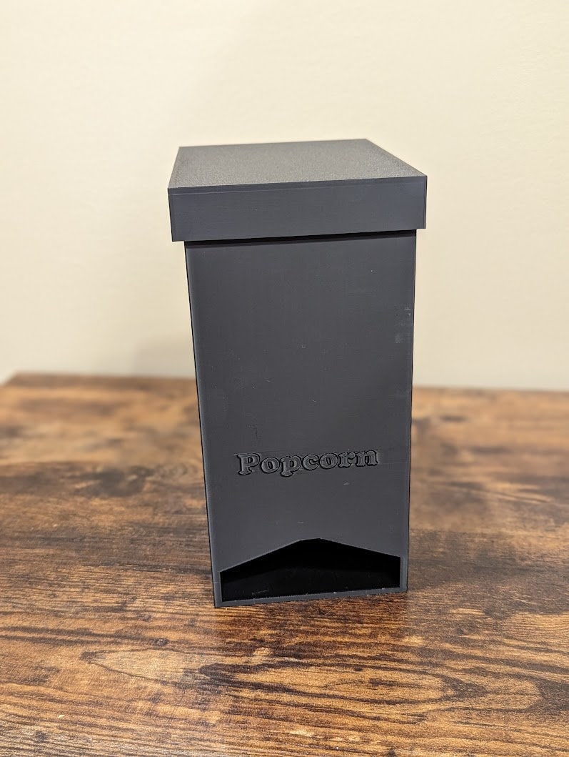 3D Printed Popcorn Bag Organizer - Dispenser, 18ct. Microwave Bags ...