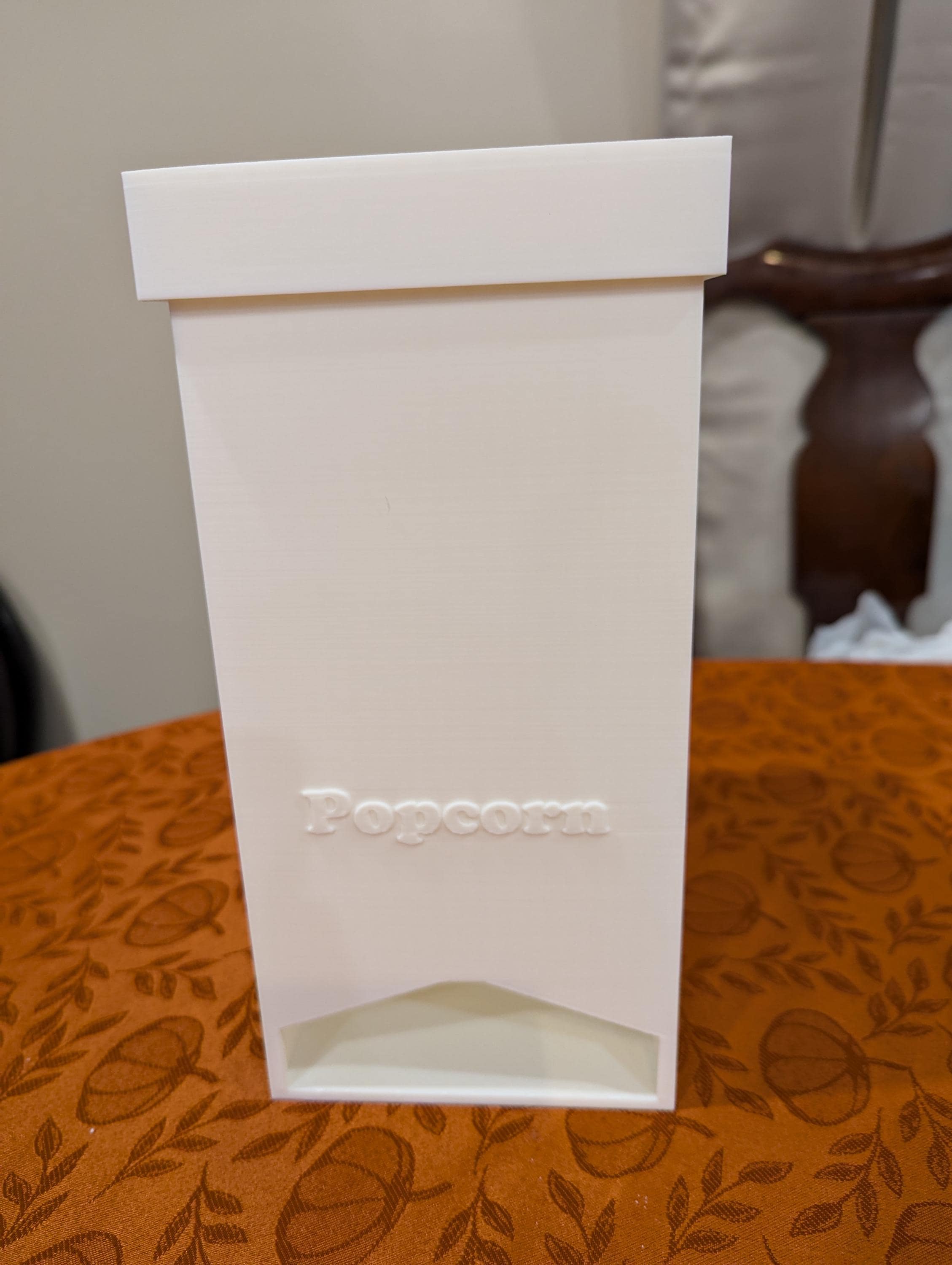 3D Printed Popcorn Bag Organizer - Dispenser, 18ct. Microwave Bags ...
