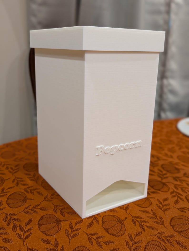 3D Printed Popcorn Bag Organizer - Dispenser, 18ct. Microwave Bags ...