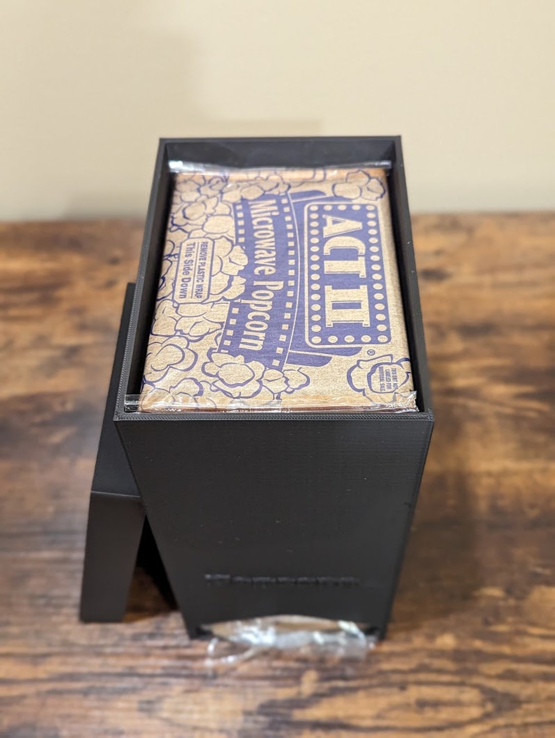 3D Printed Popcorn Bag Organizer - Dispenser, 18ct. Microwave Bags ...