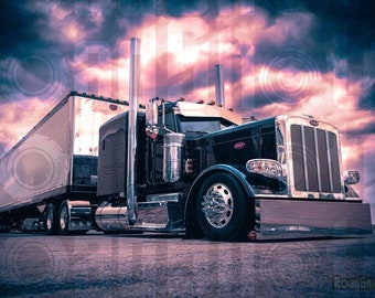 Custom 18 Wheeler Photo, Collectible 00012 - Etsy