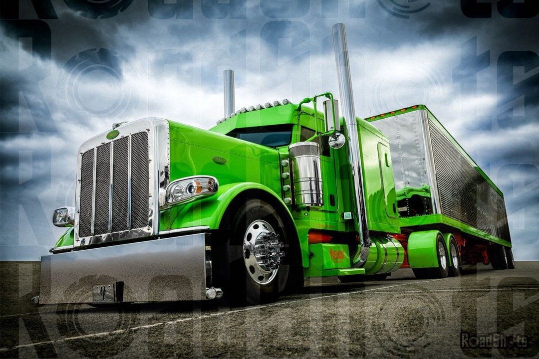 Custom 18 Wheeler Photo, Collectible 00006 - Etsy