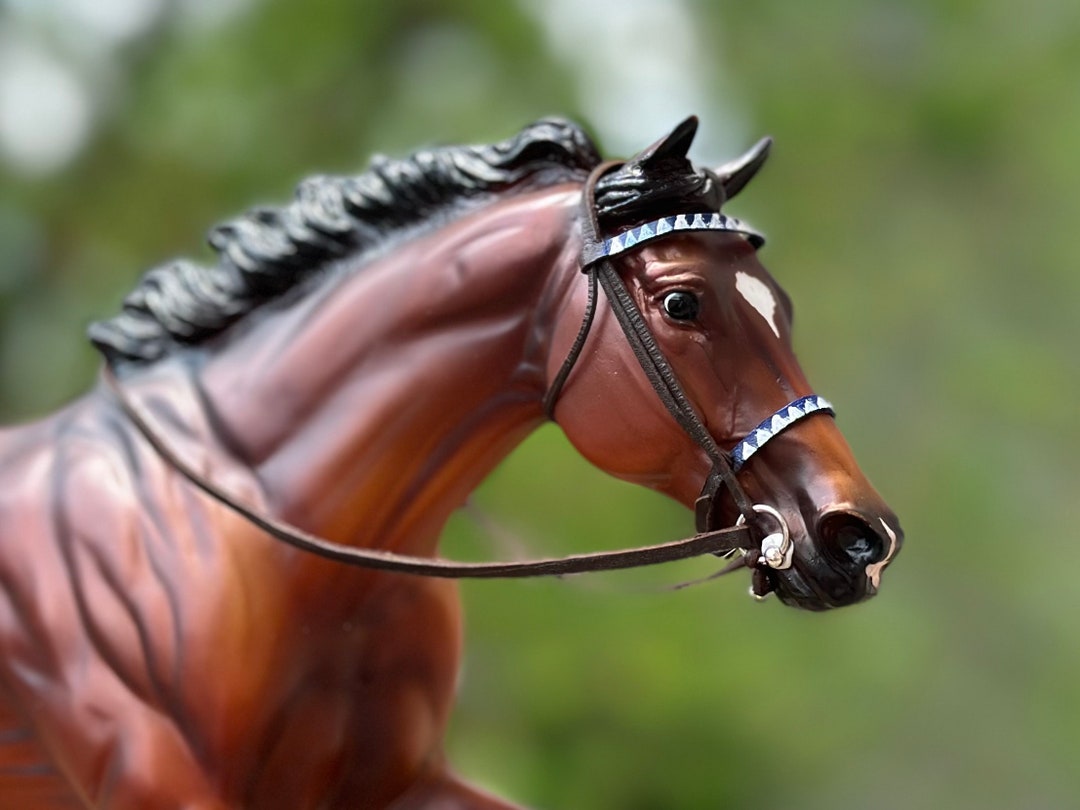 1:9 Scale Mystik Dan Racing Bridle for Model Horses - Etsy