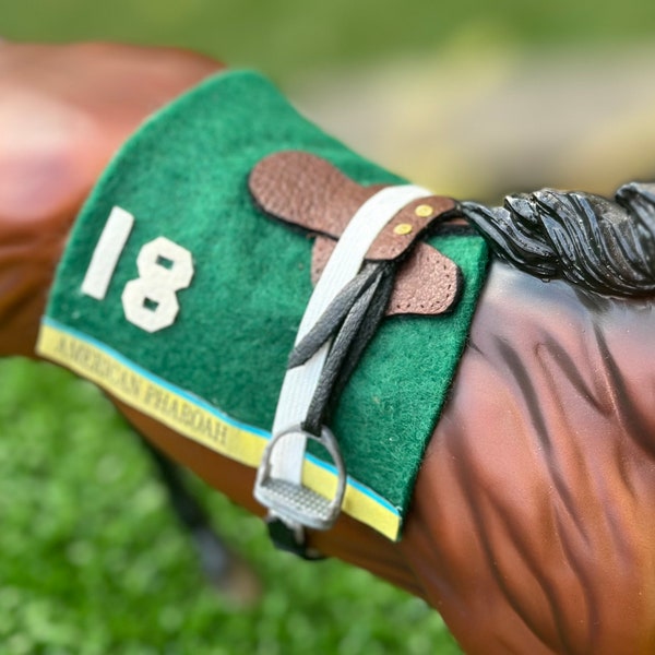 Model Horse Saddle Set - Etsy