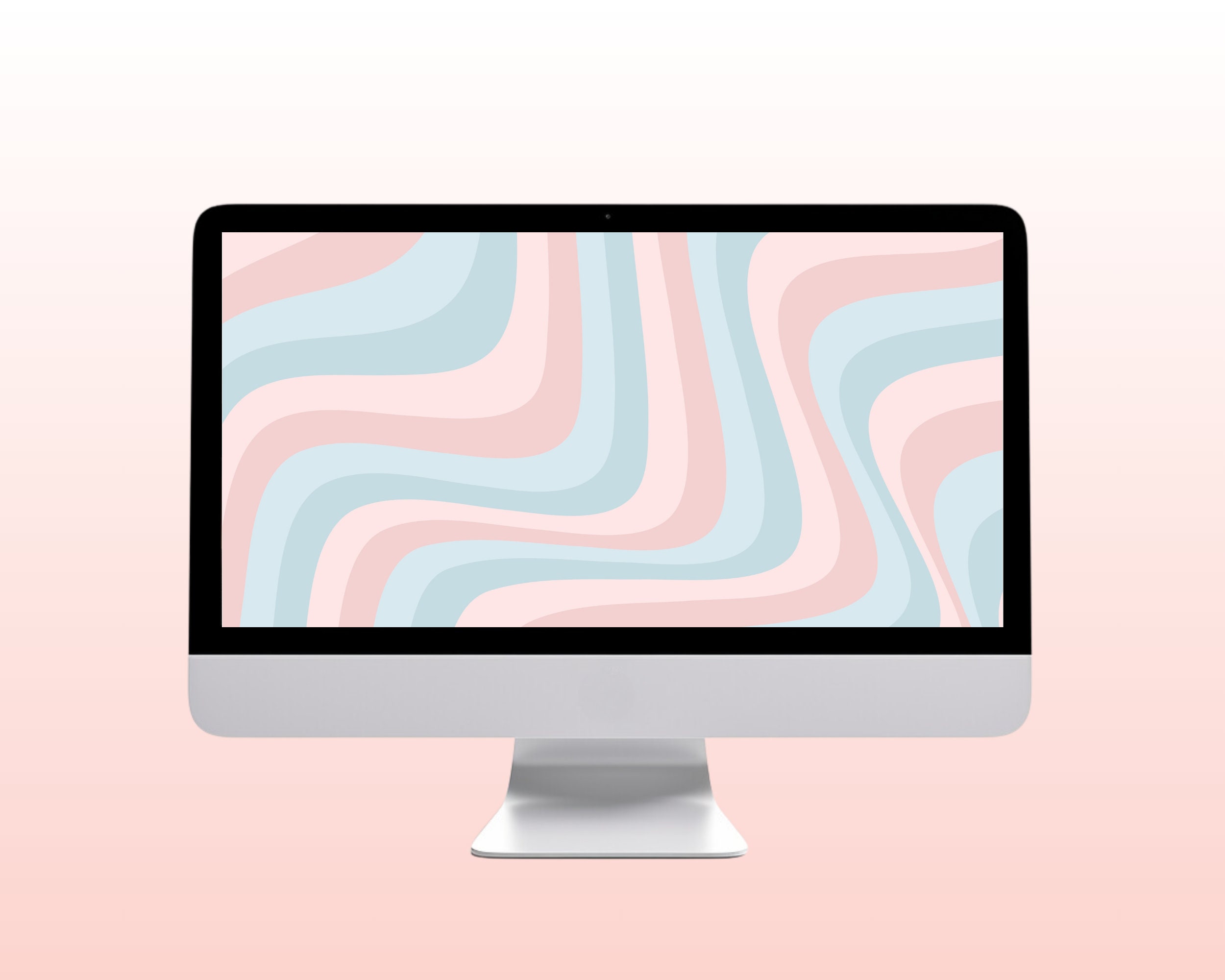Pastel Desktop & Phone Wallpaper Minimalist Abstract Background ...