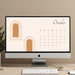 Boho Digital Wallpaper 2024 Monthly Desktop Calendar Wallpaper ...