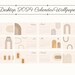 Boho Digital Wallpaper 2024 Monthly Desktop Calendar Wallpaper ...