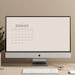 2024 Monthly Desktop Calendar Wallpaper, Computer Wallpaper for Mac ...