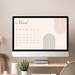 Boho Digital Wallpaper 2024 Monthly Desktop Calendar Wallpaper ...