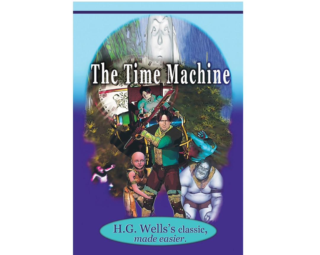 The Time Machine for Kids – Illustrated Sci-fi Classic - Etsy