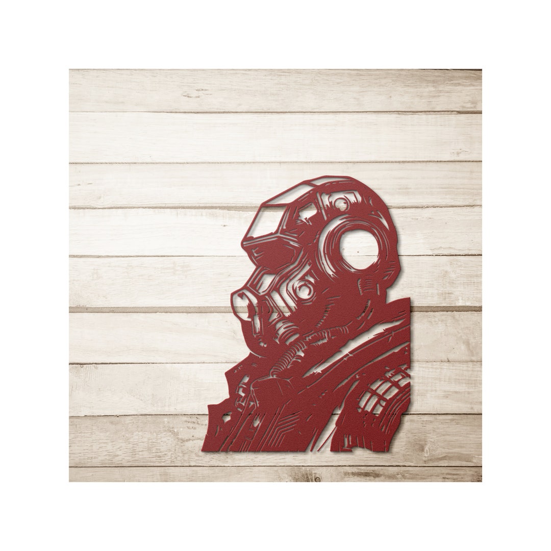 Cyborg Fallout Metal Art Sign, Digital Art, Home Decor and Living, HD ...