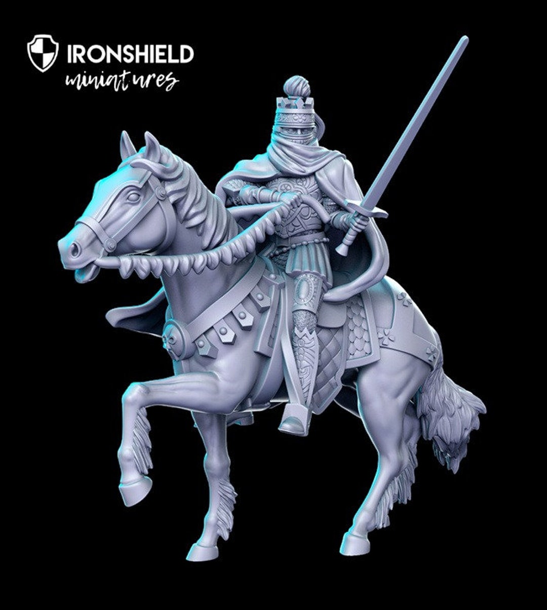 Soth Mounted - Knight on Horse for Dnd Figure Print 3d Miniature ...