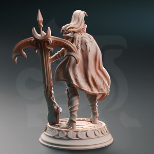 Drow Moonlight Ranger - Exrin Nvat Crossbow Figure 12k + Free Print 3D ...