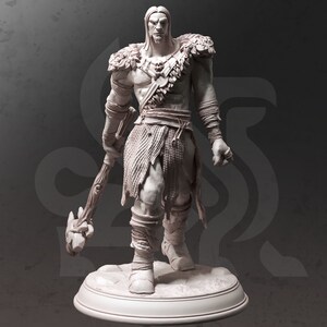 Hill Giant - Hyl Reiser Fighter Monster GIANT Figure + Base Print 3d ...