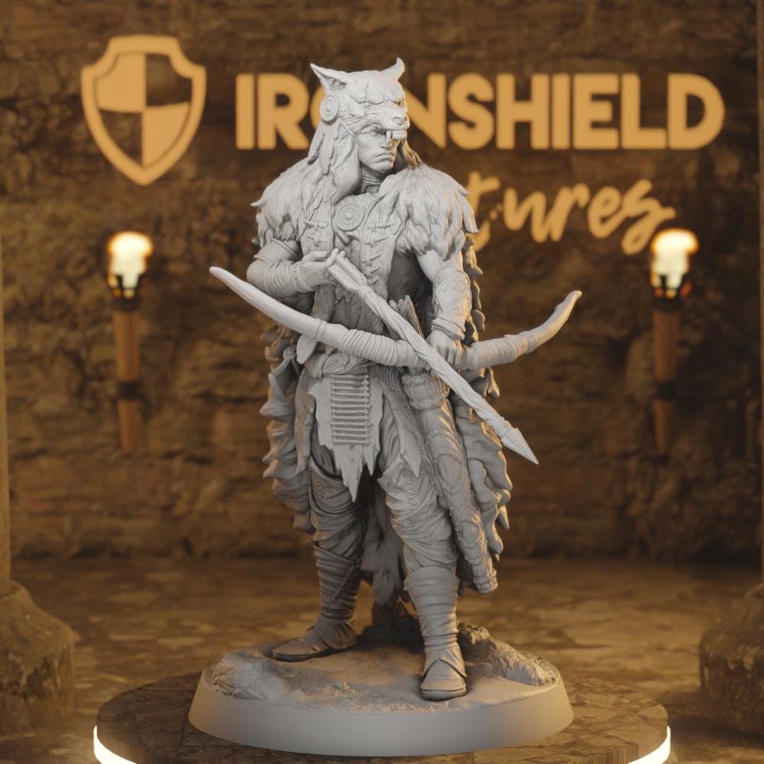 Joukhanri – Clan Huntmaster Tribal Tracker Ranger Warlord Figure 16k ...