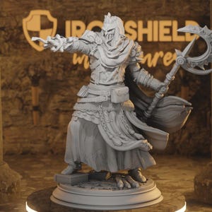 Bastian - Psionic Spell Knight Demon Figure DND + BONUS Print 3D 14k ...