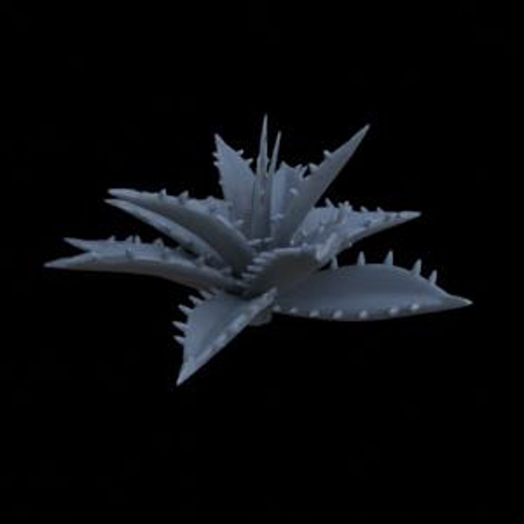 Agave Flower Nature Plant 1:35 Scale Model for Diorama 3D Printing ...
